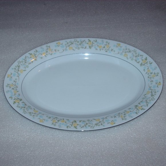 Crown Ming | Dining | Vintage Crown Ming Silver Rimmed Serving Platter ...
